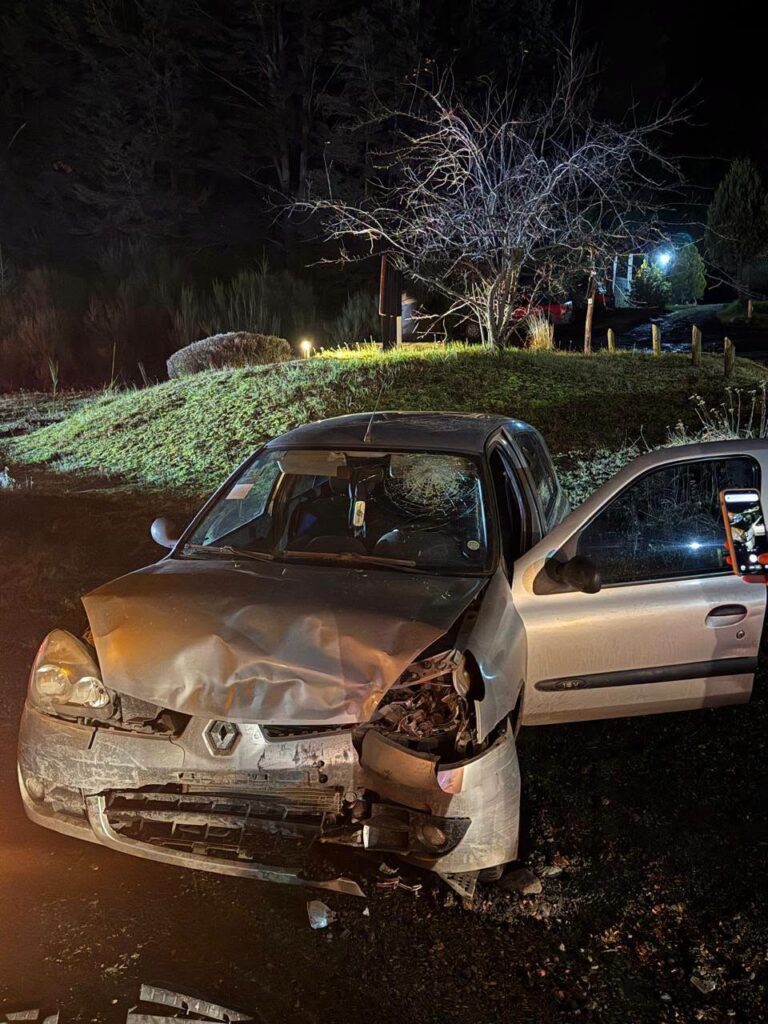 Choque frontal en la curva de Río Bonito dejó varias personas heridas ...